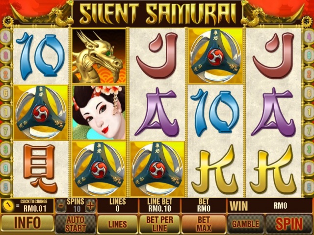 Slots Games - Silent Samurai